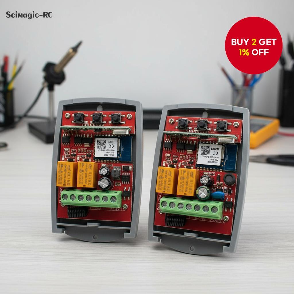Tuya app Supported Universal Smart Wifi Gate Switch AC DC 7-32V 220V ...