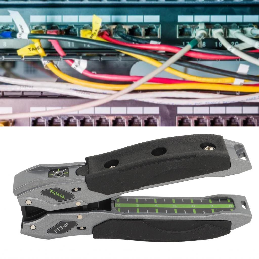 Fiber Optic Stripper Optical Drop Cable Clear Scale for 2‑3mm Leather ...