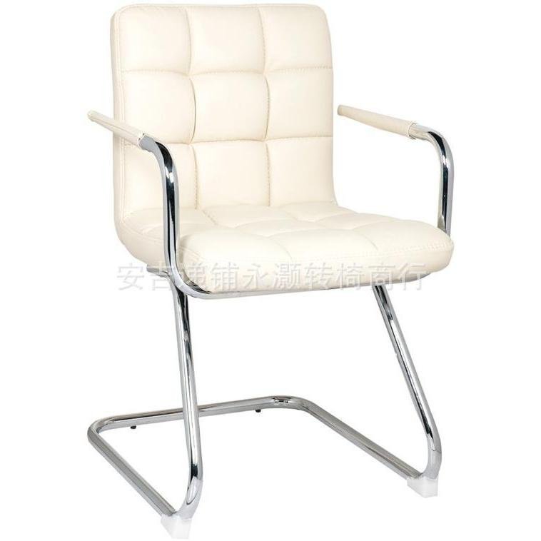 High-Quality Office Chair with Bow Leather Surface, Velvet Fabric ...