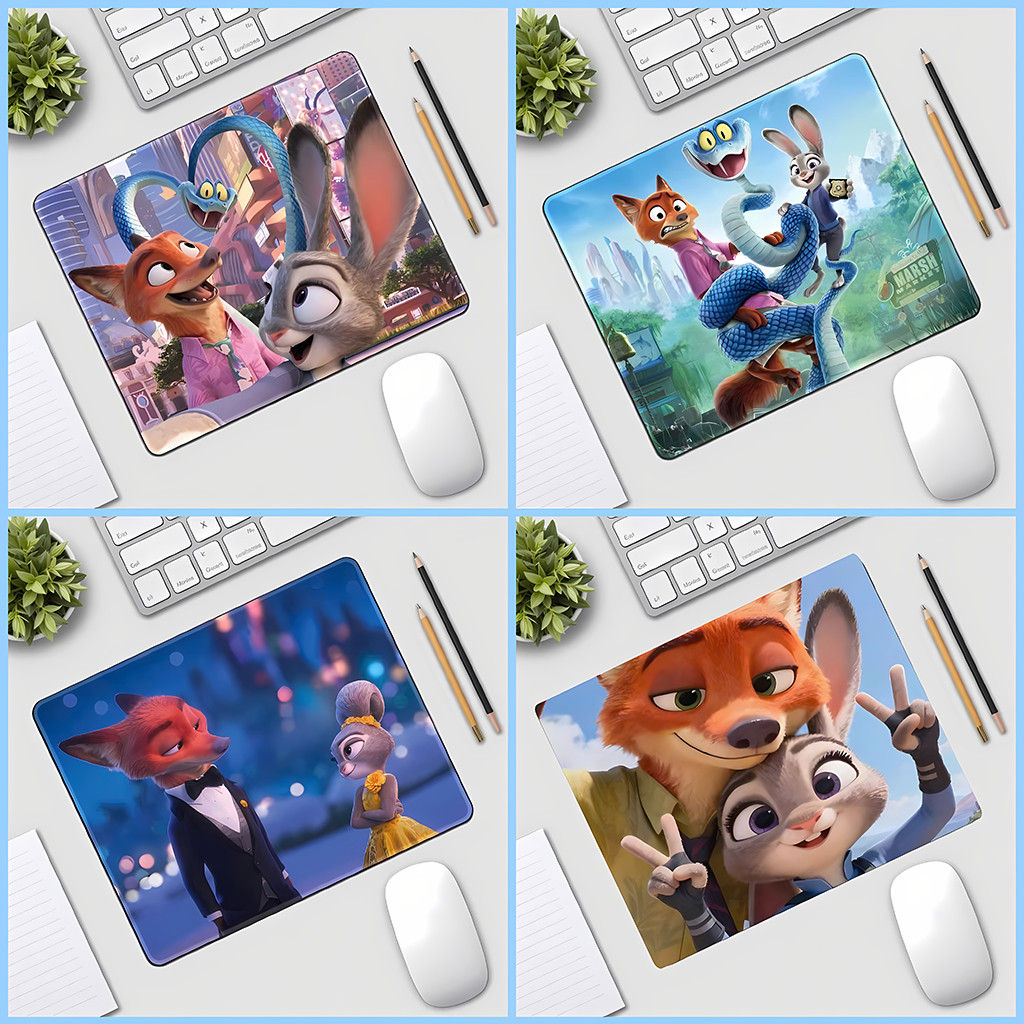 Zootopia Mouse Pad / Mouse Pad – Cute Desk Pad for Office Work Corner ...