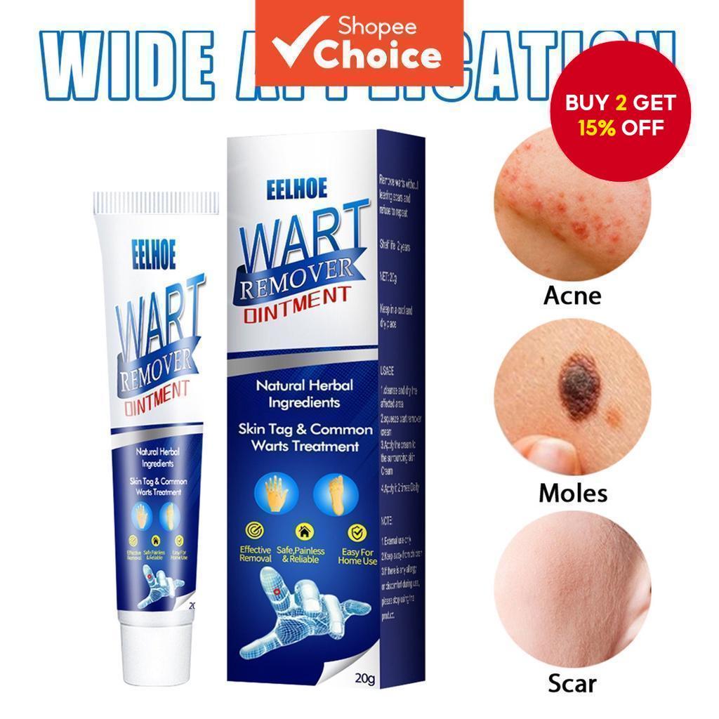 Skin Tags Remover Cream 20g Painless Mole Skin Dark Spot Warts Remover ...