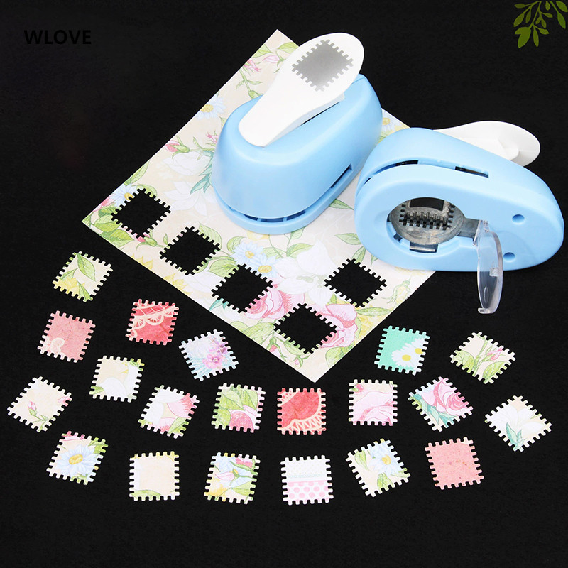 1PC Craft Punch Stamp Shape Embossing Machine Round Hole Punch Toothed ...