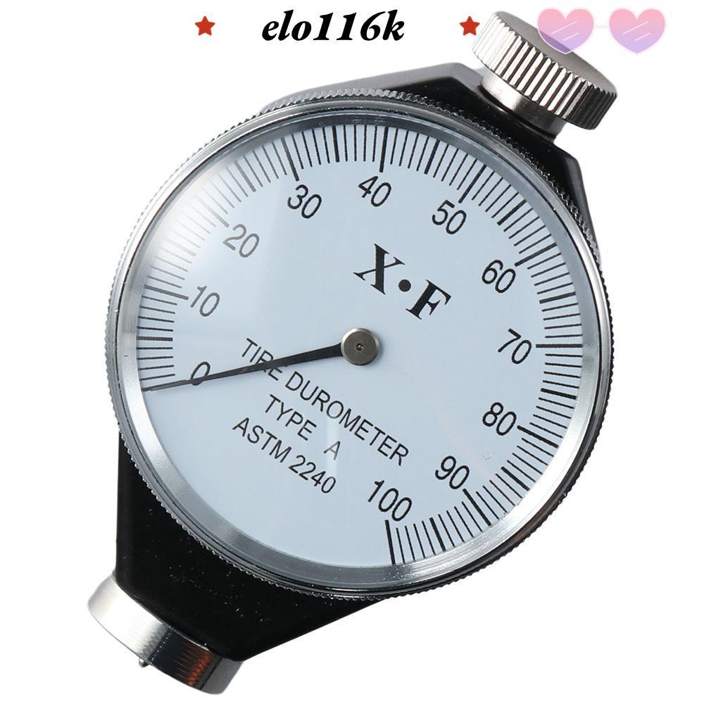 ELOK Rubber Hardness Tester, Large LCD Display 1-100ha Shore A Hardness ...