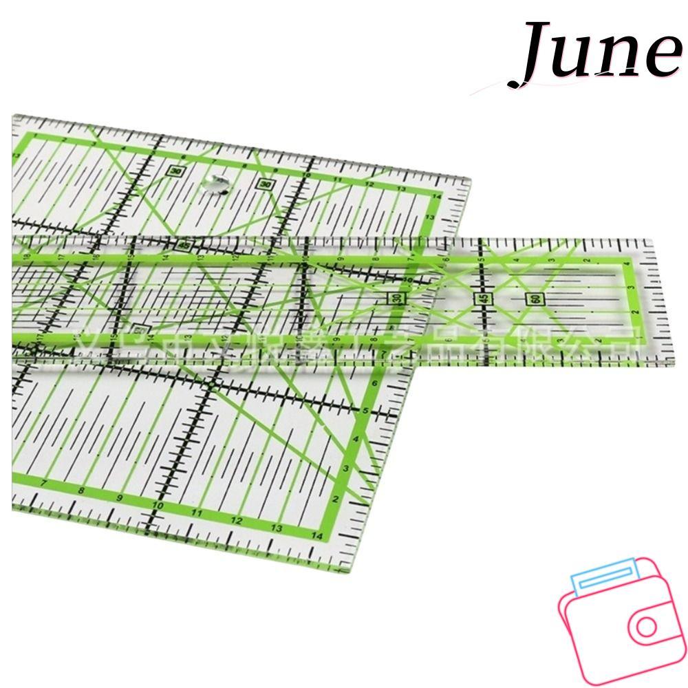 JUNEGOODS Quilting Rulers, Multi-Size Mark Square Quilting Rulers, High ...