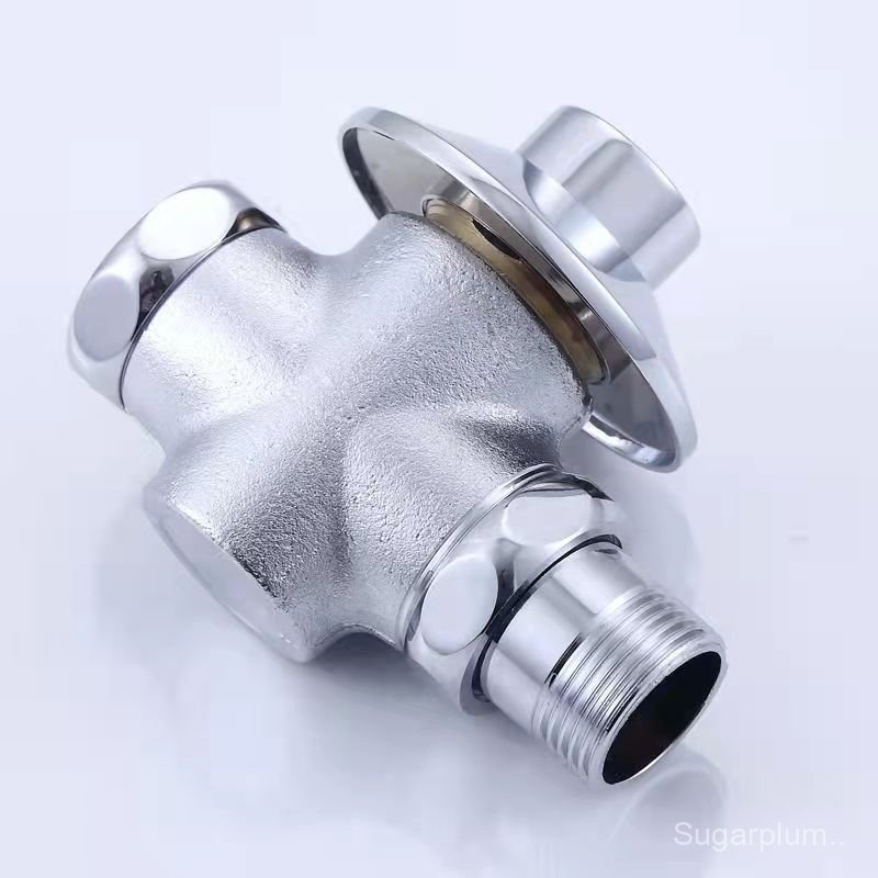 All-Copper Concealed Flush Valve Foot Pedal Toilet Flush Valve Public ...