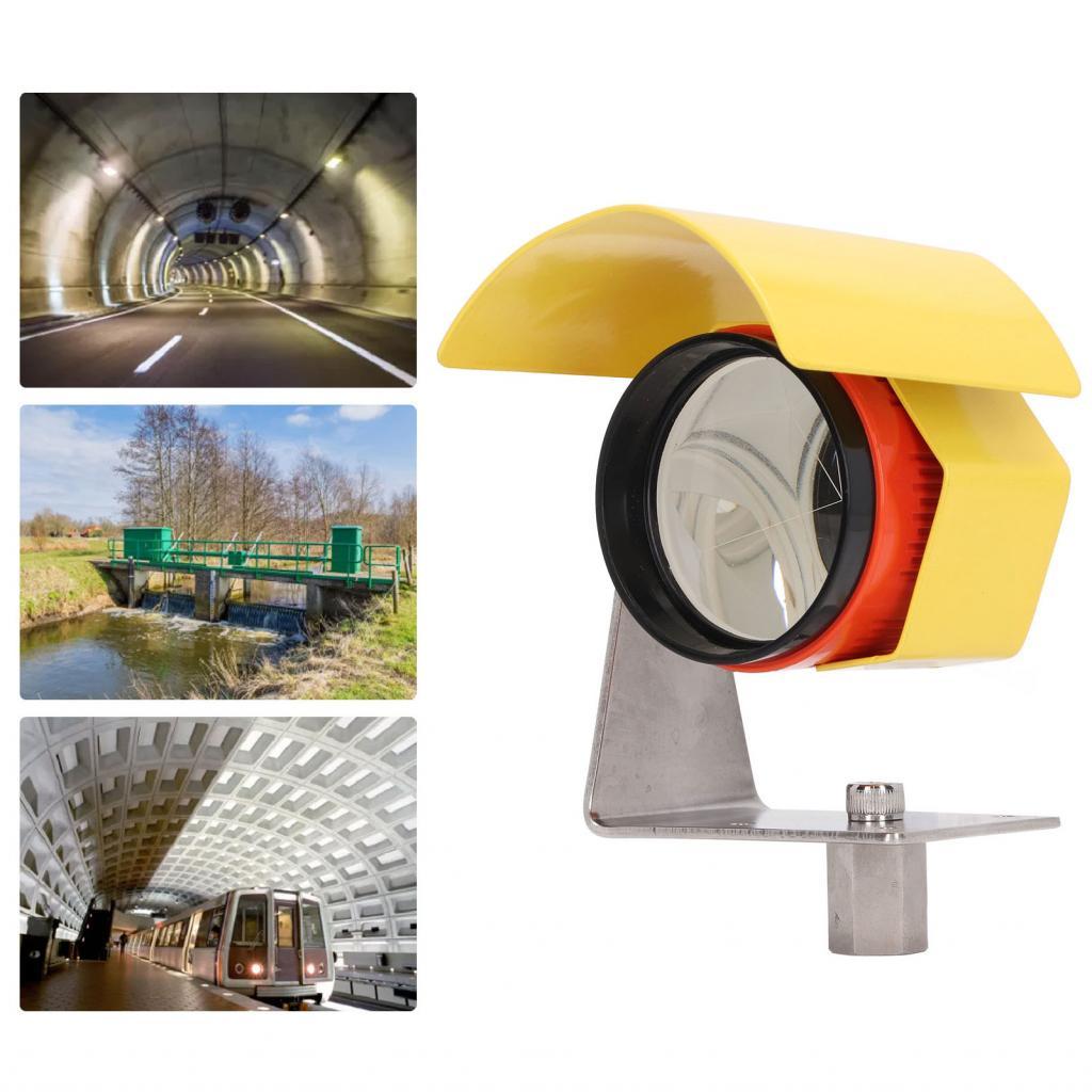 Reflective Prism K9 Glass Large Monitoring for Land Surveying | Shopee ...