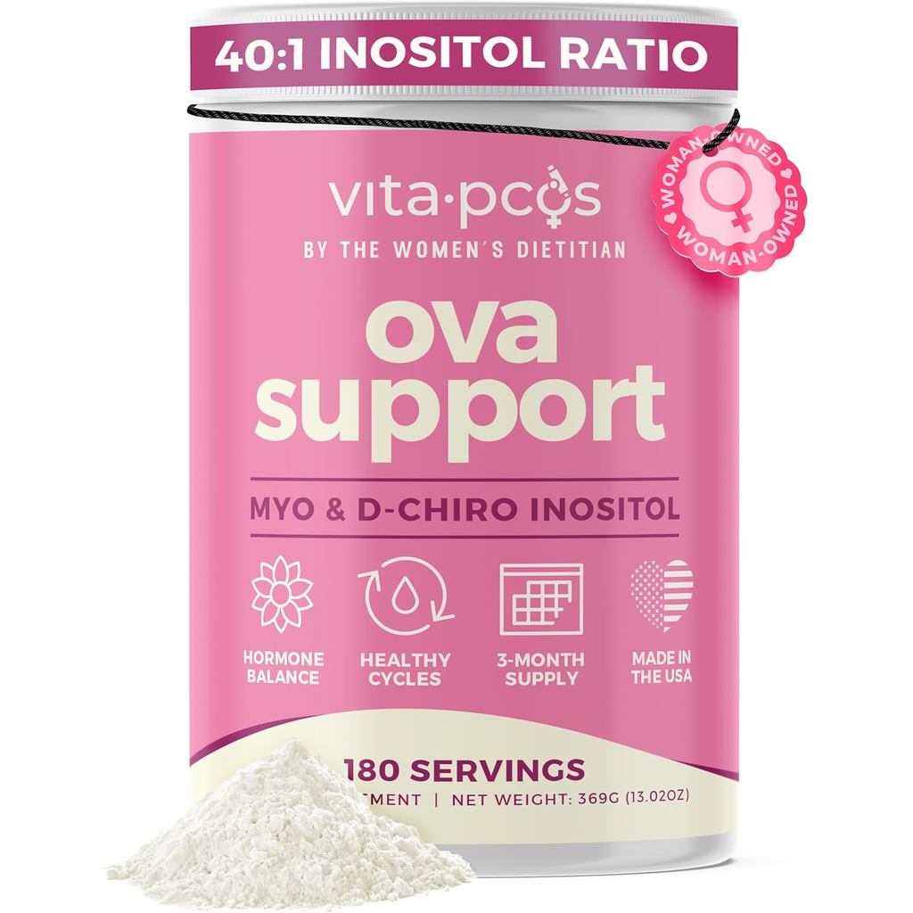 Myo-Inositol & D-Chiro Inositol Supplement for Women – PCOS Supplements ...