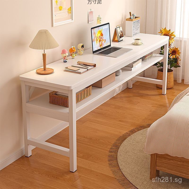 Student Home Work Desk Bedroom Desk Rectangular Narrow Desk Computer ...