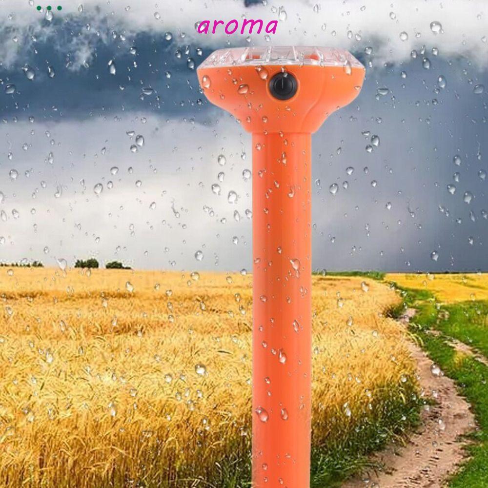 AROMA 2pcs Ultrasonic Sonic Repeller, Smart Long Endurance Solar ...