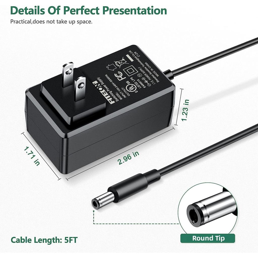 Cat Litter Box Adapter Automatic Self-Cleaning Classic Power Supply ...