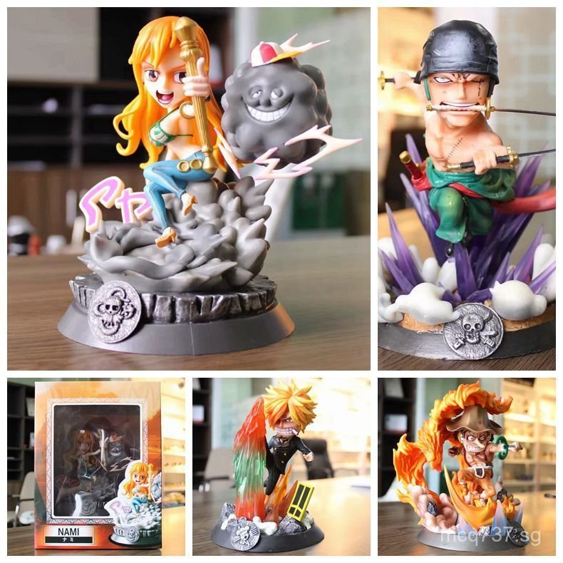 PT Shanzhi Robin Figure Usopp Zoro Statue Masu Boxed Style One Piece ...