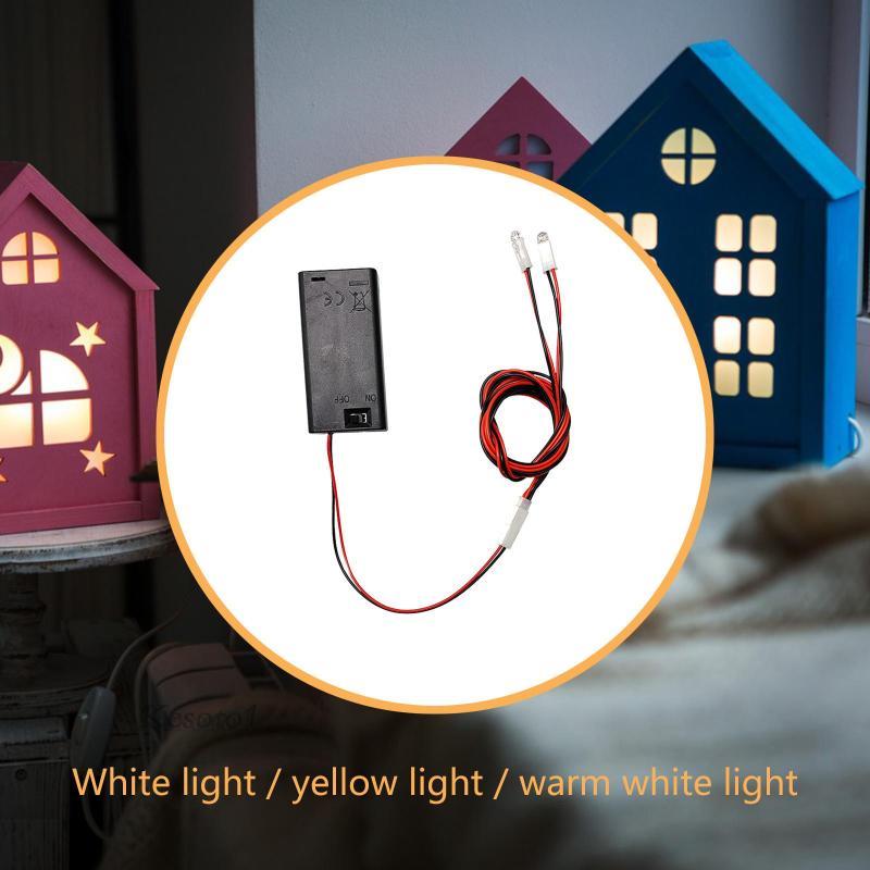 [Kesoto1] Dollhouse Lighting Kit,with Mini LED Lamp,DIY,Creative Night ...