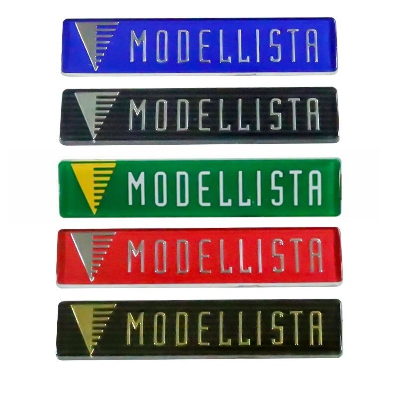 For TOYOTA MODELLISTA logo car front lip emblem acrylic back sticker ...