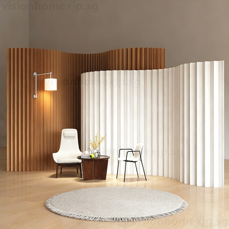 Foldable Room Divider Folding Screen Partition Privacy Shield Fengshui ...