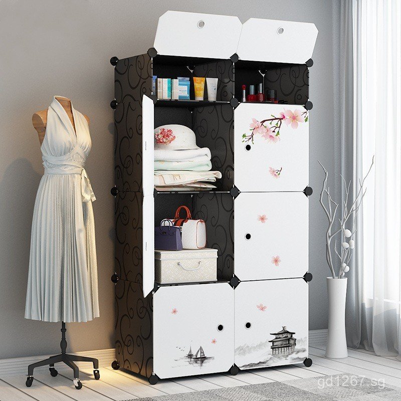 Wardrobe Storage Box Simple Extra Large Storage Cabinet Storage Cabinet ...