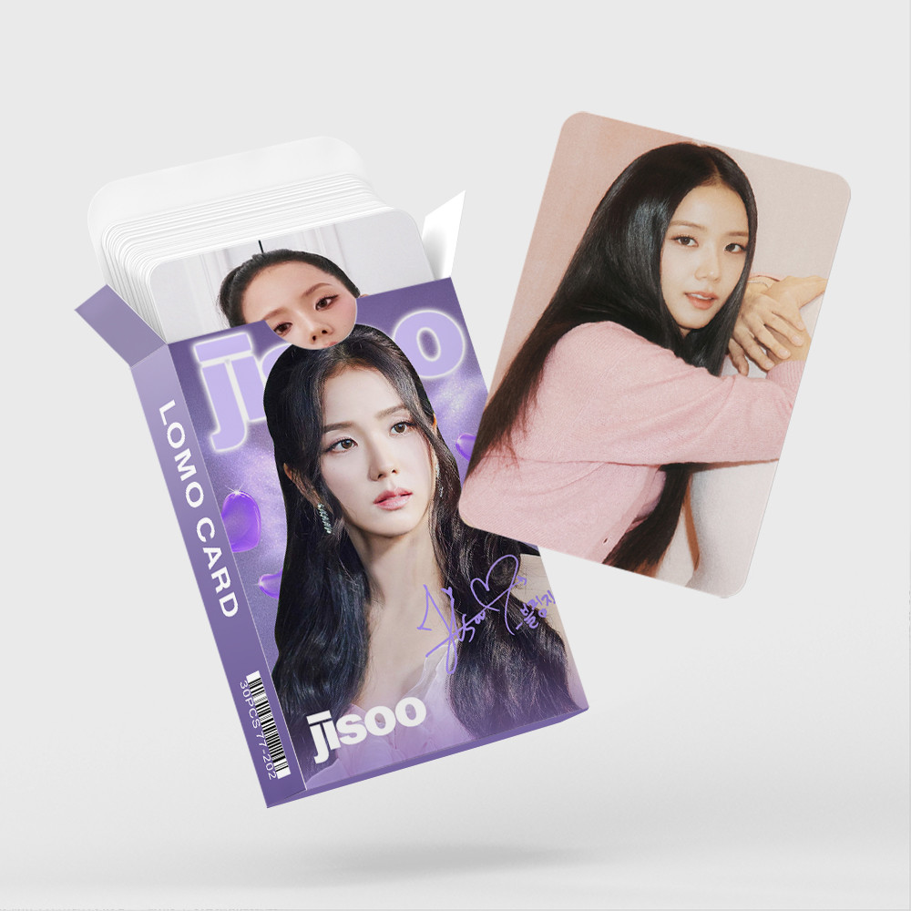 30pcs BP JISOO DEADLINE World Tour Lomo Cards Jump DDU-DU BORN PINK THE ...