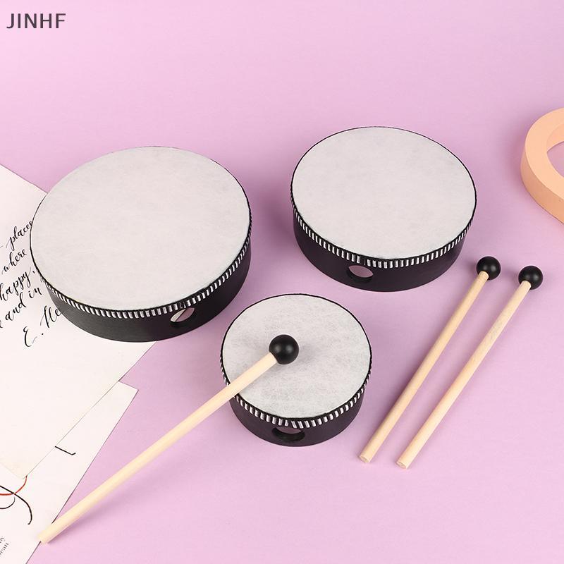 【SEBG】 1Pc 4/6/7/8/9/10 Inch Wooden Frame Drums Hand Drum With Drum ...