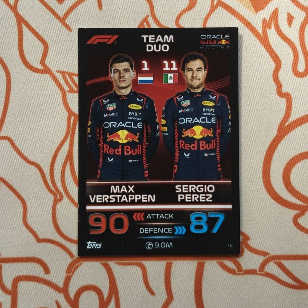 【Shipment within 24 hours‌】Topps Formula 1 Racing F1 Racing Cards Max ...