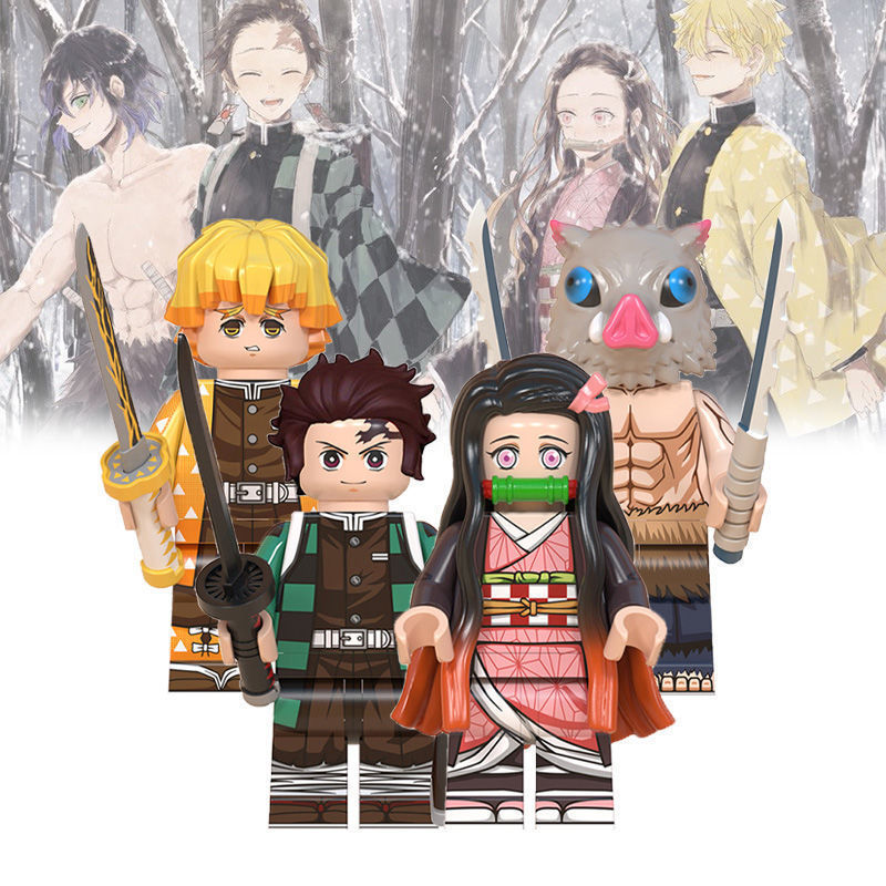 Building Blocks Demon Slayer Kitchen Gate Tanjirou Nezuko Kyojuro ...