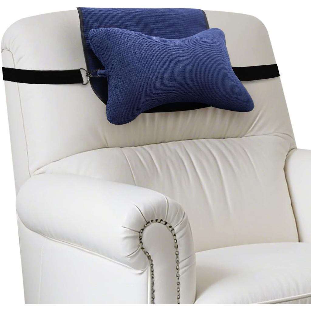 Recliner Head and Neck Support Pillow, Sofa Chair Headrest Cushion ...