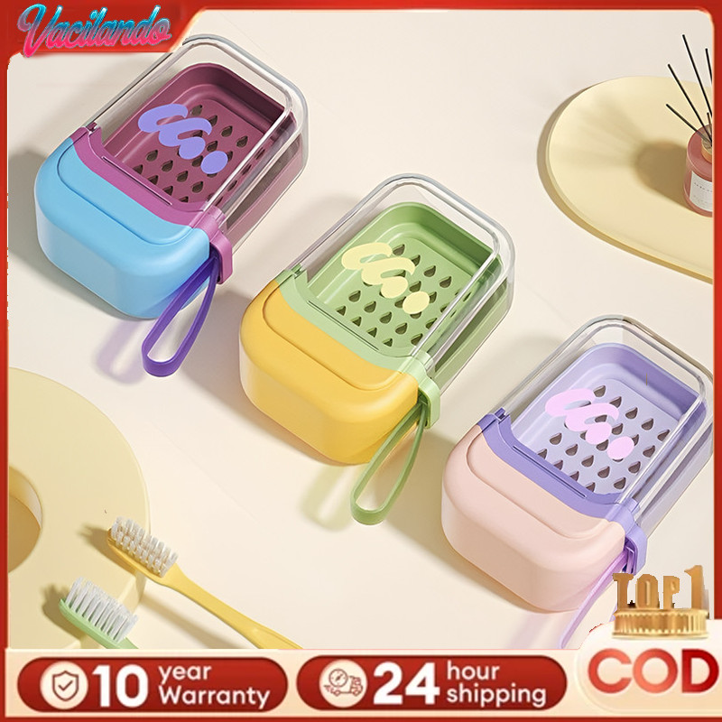 Soap Box Travel Portable Mini Soap Box Premium Sealed Double Layered ...