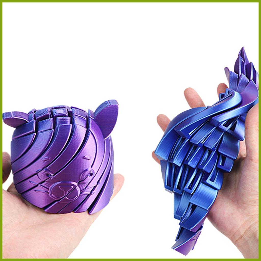 Gear Sphere 3D Printed Portable Kids Ball Spinner Gear Sphere Fidget ...