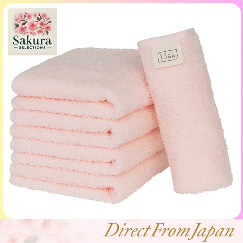Towel Laboratory [Reason for Lightness] #006 Face Towels Light Pink ...