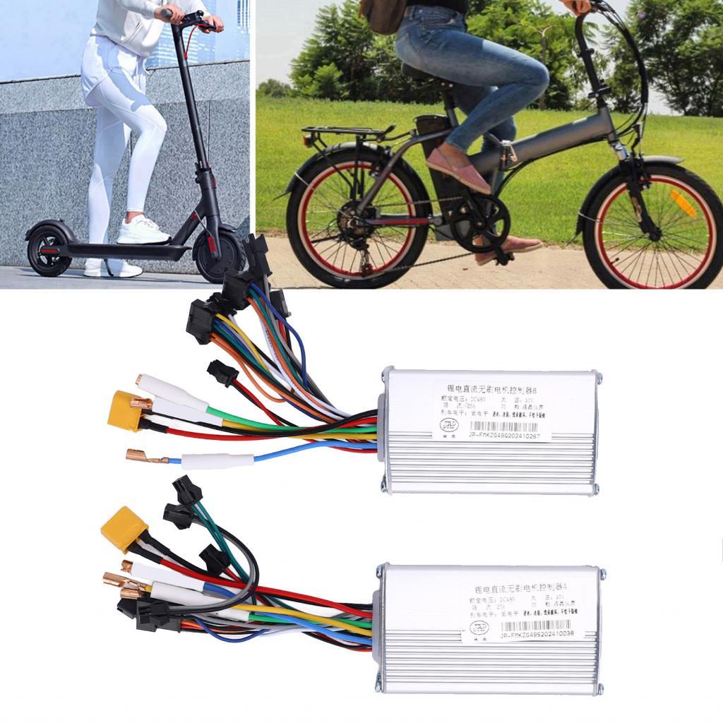Front Rear Drive Motor Controller Wide Compatibility 48V 25A 1200W Dual ...
