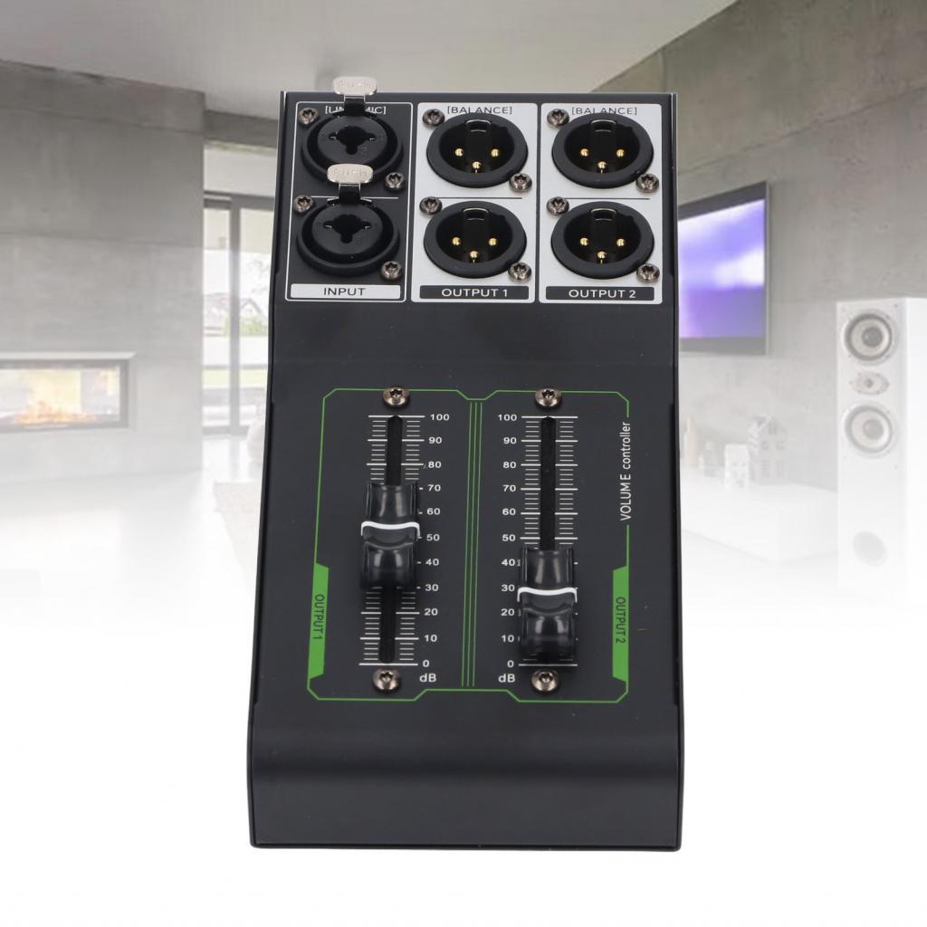 Drone_Ship-TH Passive Volume Controller Metal Control 2 Stereo Outputs ...