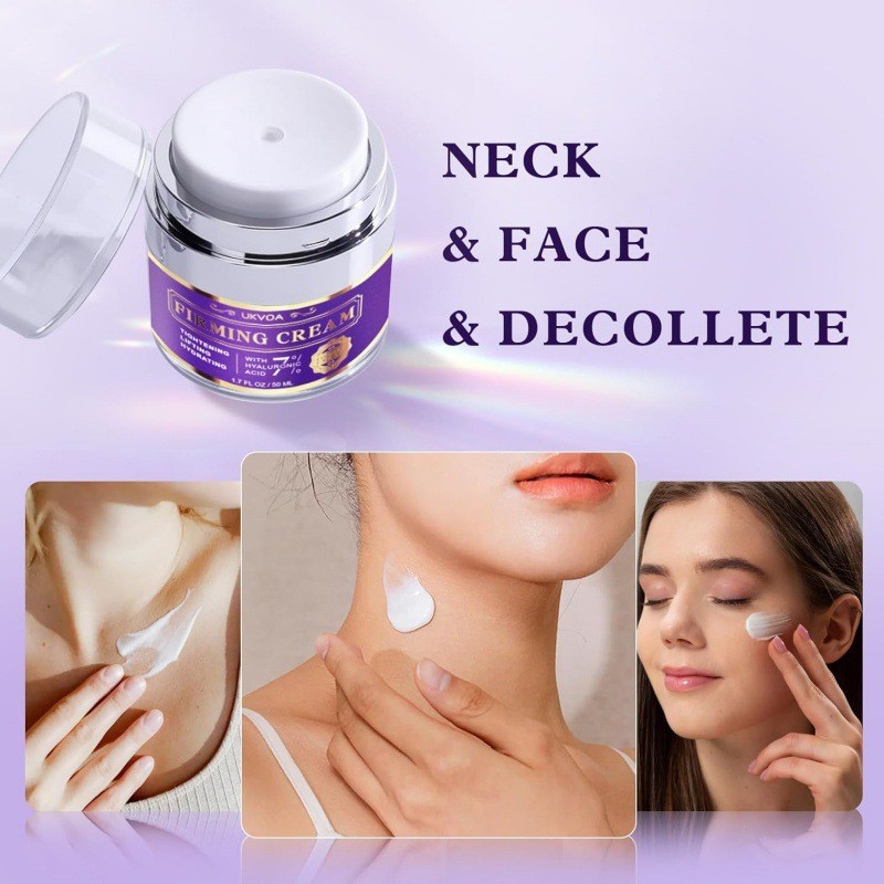 50ml Retinol Neck & Face Firming Cream, Neck Cream for Tightening and ...