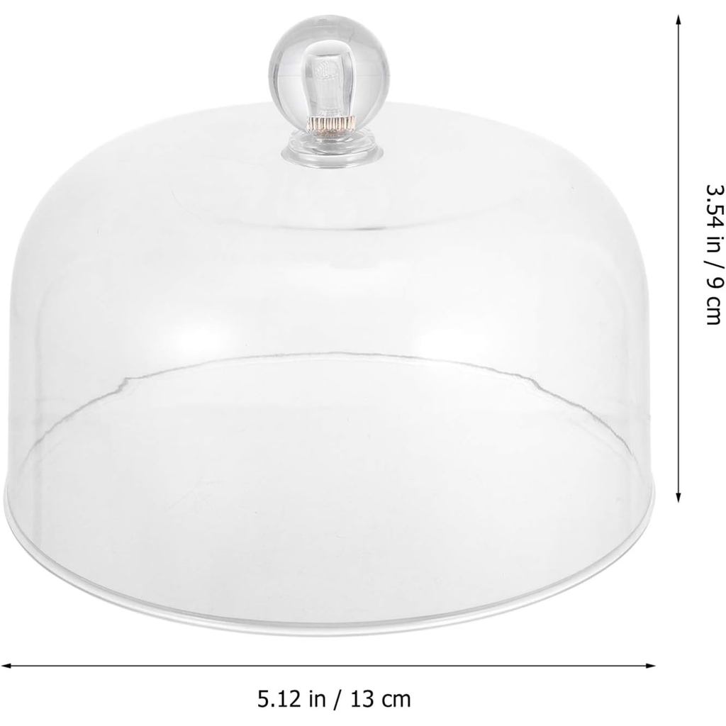 Plastic Cake Dome Cake Cover: Round Cake Stand Cover for Cake Food ...