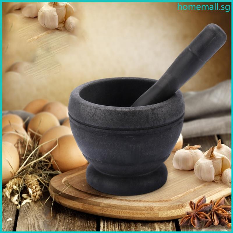 HO Traditional Plastic Mortar Pestle Khal Batta Hamam Dasta Spice Herb ...