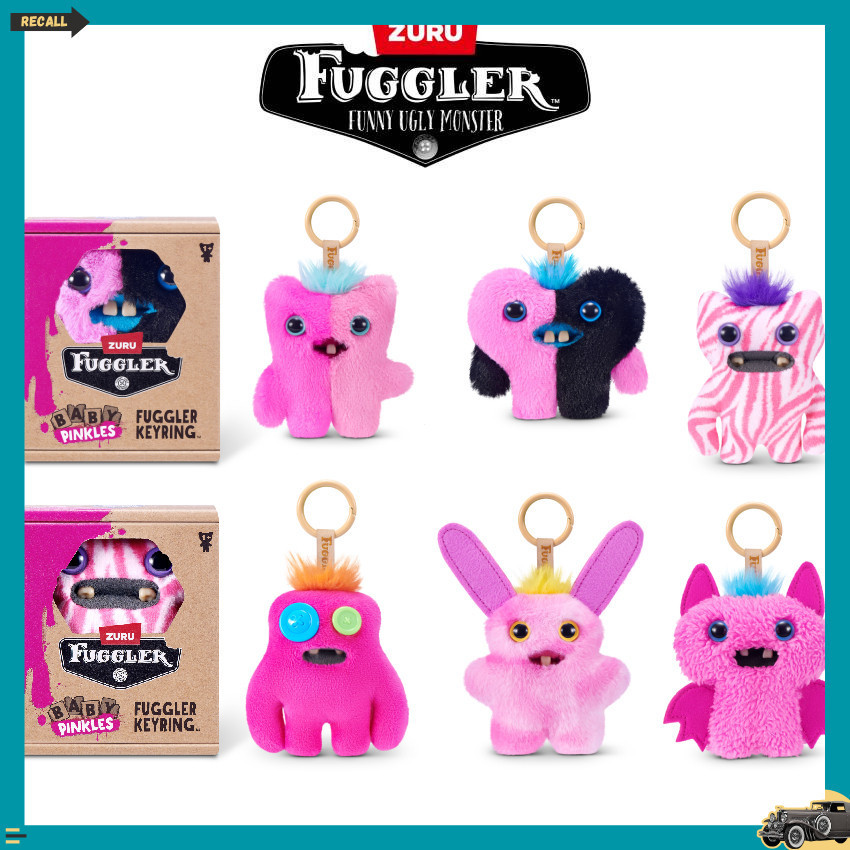 Fuggler Baby Fuggs Pinkles 3.5 Inch Keyring Assorted Variations ...