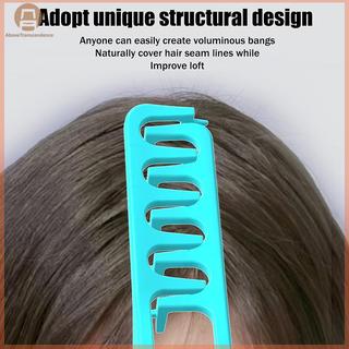 Abo Volumizing Wide-Tooth Hair Styling Comb Curling Tools Fluffy ...