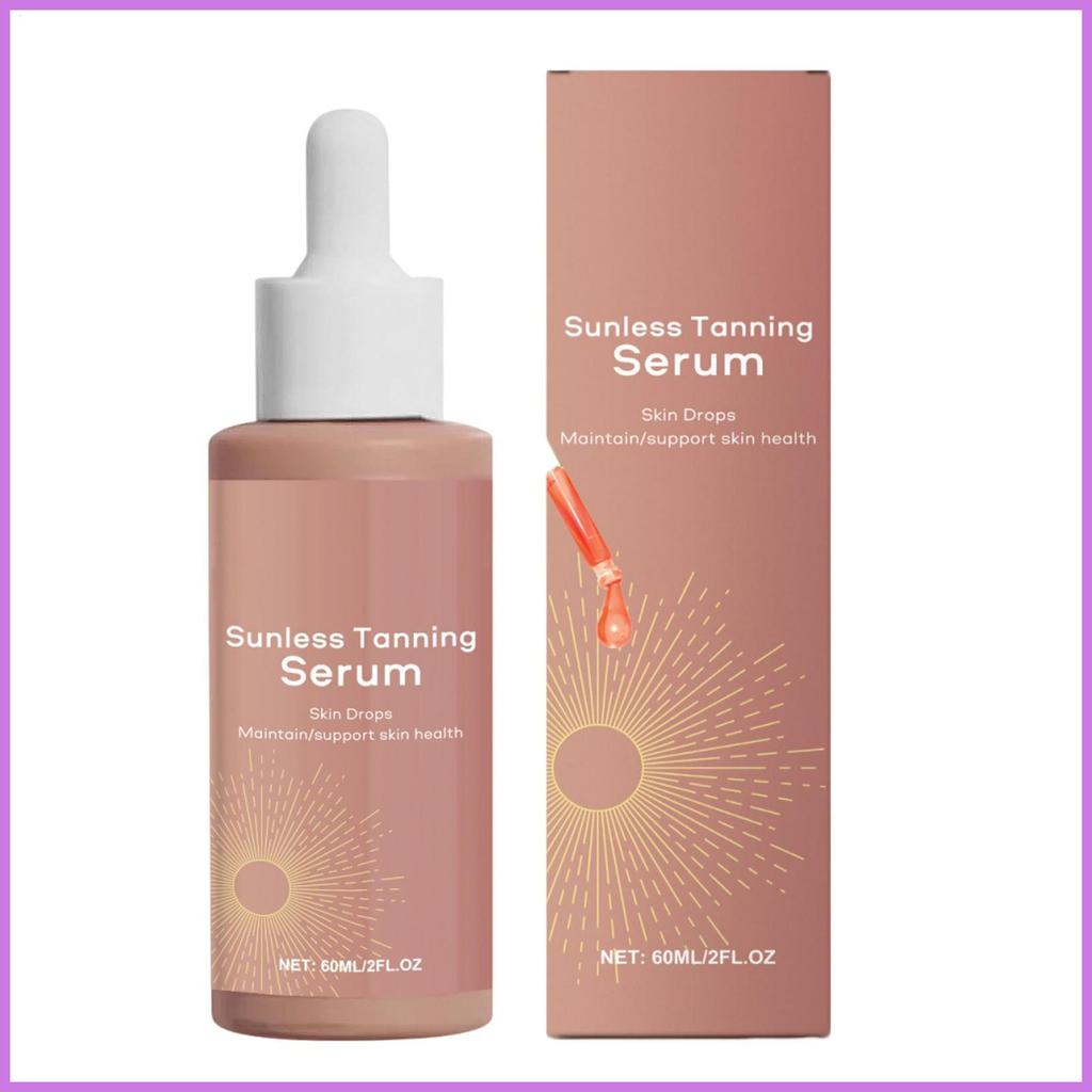 Tanning Drops 60ml Replenishing Face and Body Bronzing Oil Sunless ...