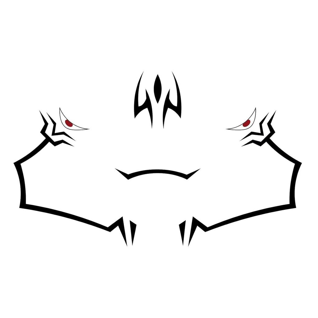 Ryomen Sukuna Tattoo Stickers Anime Temporary Tattoos Cosplay Prop ...
