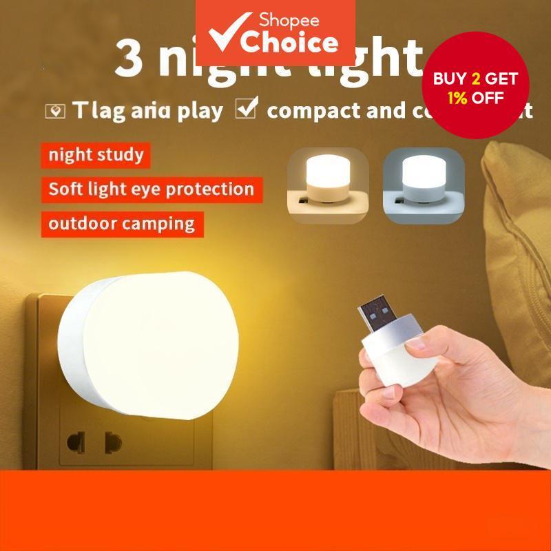 CCL PH Night Light Bedroom USB LED Portable Energy Saving Lamp ...