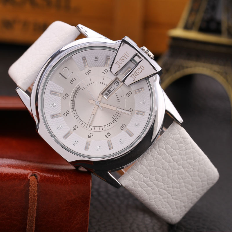 Junyu Genuine Large Dial Watch for Men and Women, Couple's Watch ...