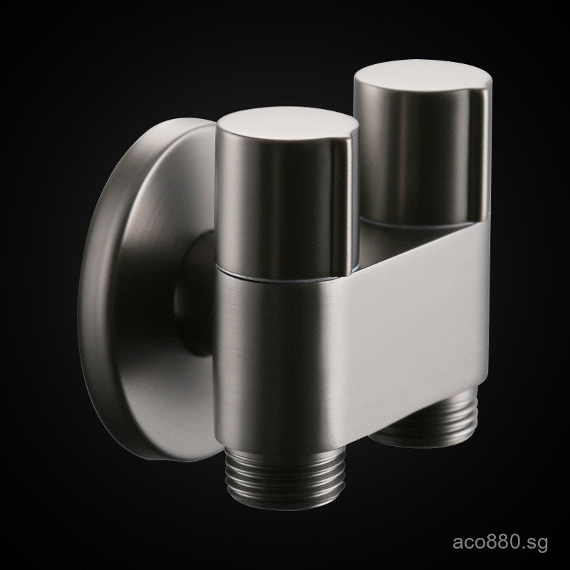 All-Copper Three-Way Valve Accessories Water Distributor One Inlet Two ...