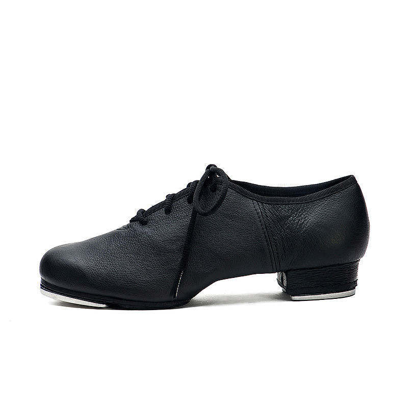 Sansha French Sansha Burnt Leather Tap Dance Shoes Two-Piece Sole Black ...