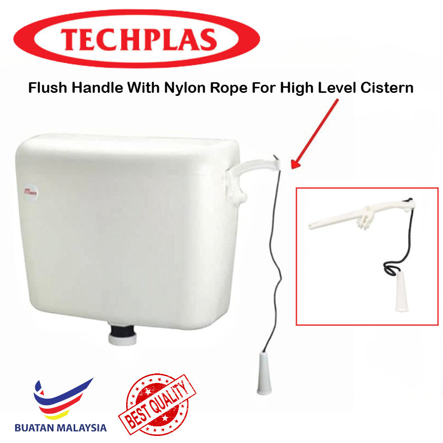 [ TECHPLAS ] (FAL-1011) Flush Handle With Nylon Rope – High Level ...