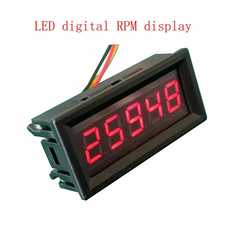 CNC Brushless Spindle Motor Mini Speed Display Tachometer for Stepper ...