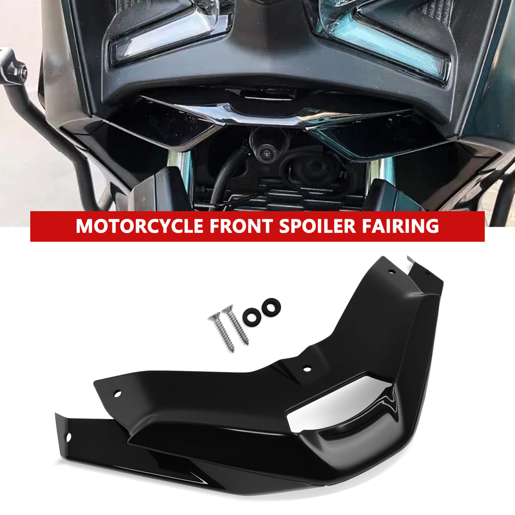 Motorcycle Front Spoiler Fairing Aerodynamic Wing Winglet Modified ...