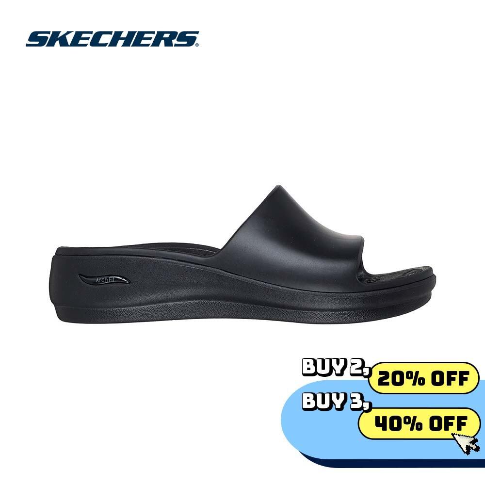 Skechers Women Arch Fit Foamies Arch Fit Ascend Perfect Day Sandals ...
