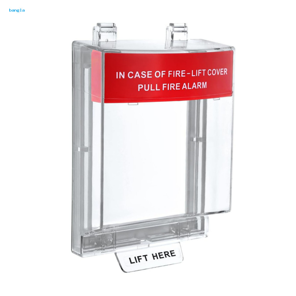 bangla| Transparent Fires Alarm Protector Fires Alarm Cover Call Point ...