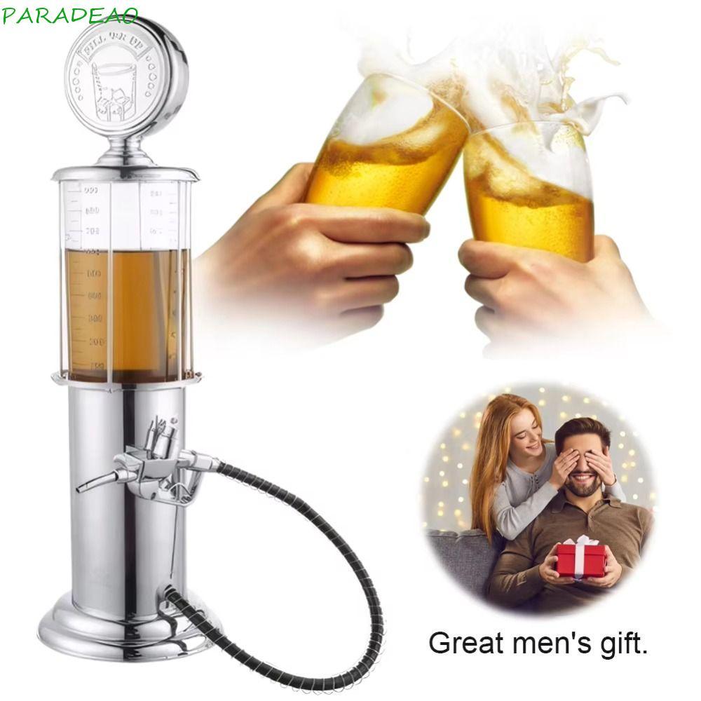 PARADEAO Wine Dispenser, 900ML Drop Resistant Beer Tower, Decanter ...