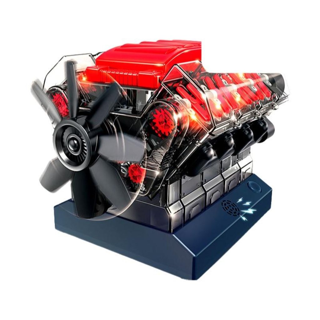 V8 Engine Model Kit Car Engine STEAM Educational Toy | Shopee Singapore