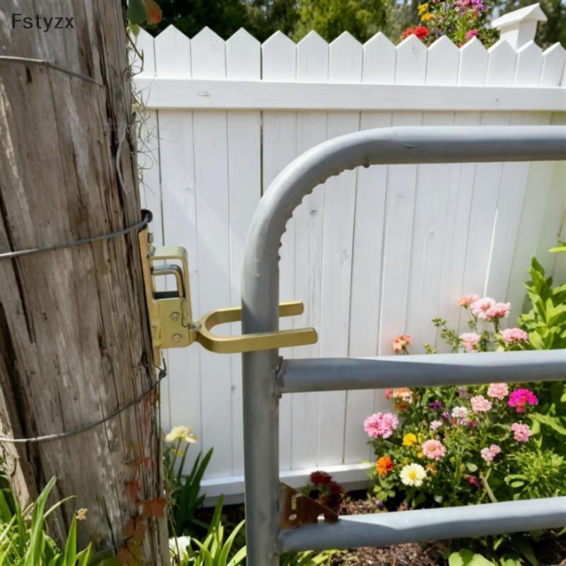 Fstyzx Instant Locking Gate Latch – Heavy-Duty One-Hand Gate Latch For ...