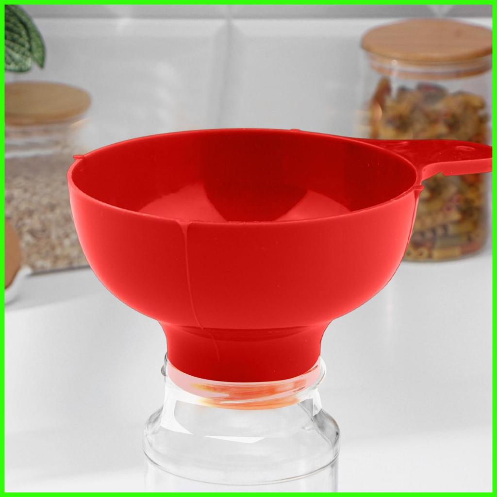 Wide Mouth Funnel Food Grade Funnel Leak-Proof Cooking Gadgets for ...