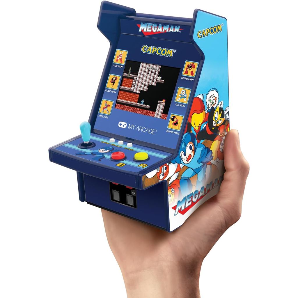 My Arcade Rockman Mini Arcade Machine - Micro Player Pro Tabletop ...